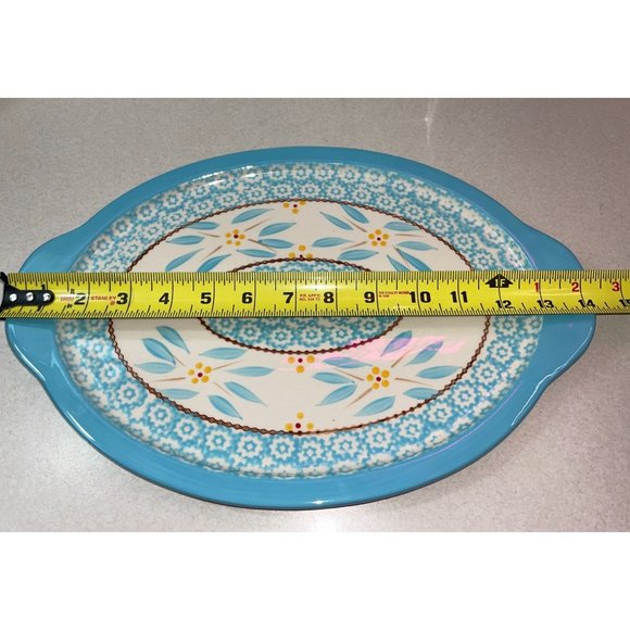 Temptations | Dining | Temptations Ceramic Old World Oval Serving Tray ...